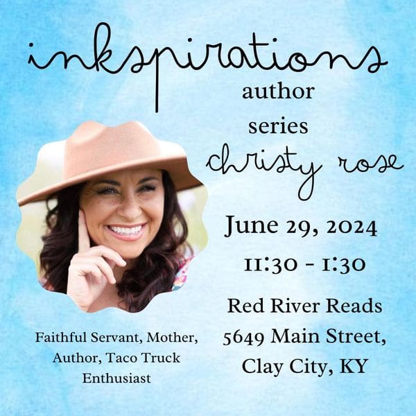 Book Signing with Christy Rose and BOOK SALE at Red River Reads ...
