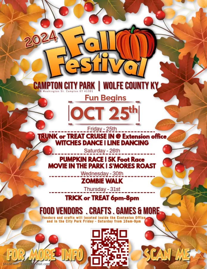 Campton Fall Festival – Trunk or Treat Cruise In, Witches Dance, Line ...