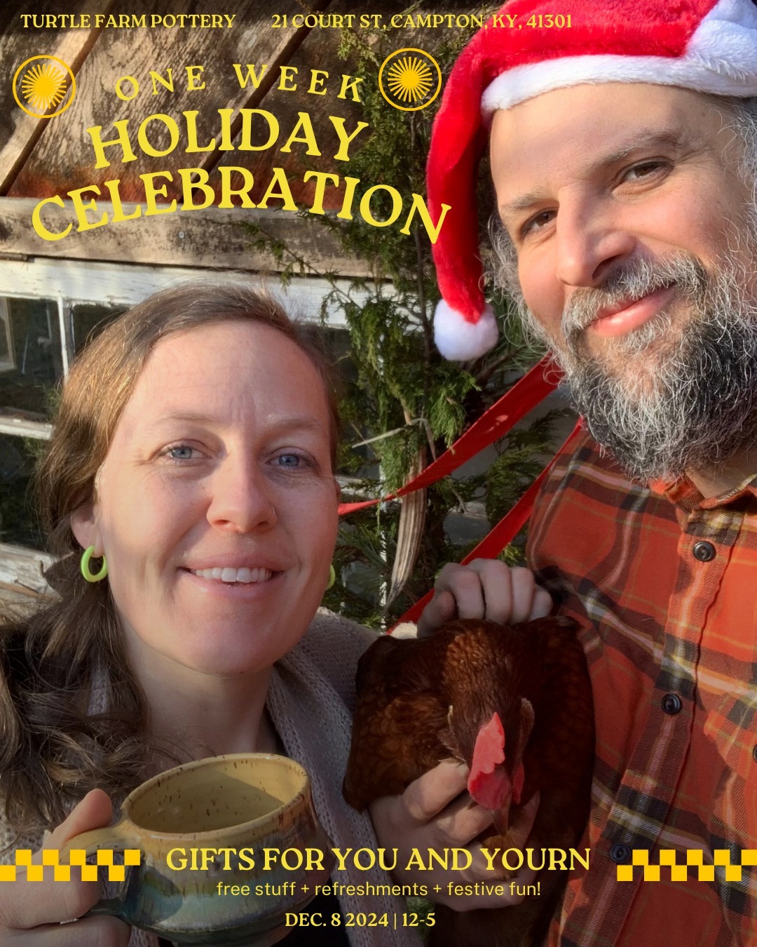 Turtle farm Pottery Holiday Celebration – Downtown Campton Studio ...